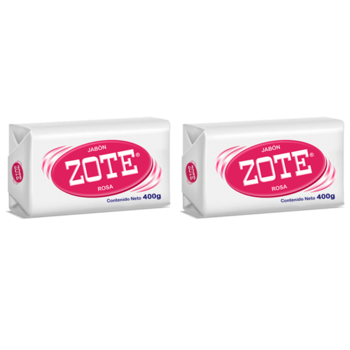 ZOTE Laundry Pink Soap Bars, Stain Remover Detergent